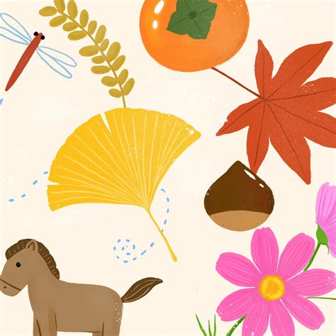 가을 모음집 By 일러스트레이터 수수 포트폴리오 노트폴리오