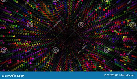 Wave Pattern Vector 3d Glowing Abstract Digital Particles Background Technology Concept