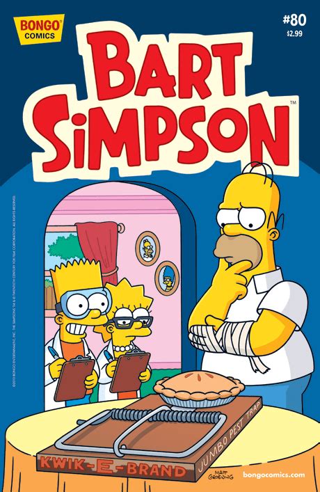 Bart Simpson 80 And Professor Frinks Fantastic Science Fictions 1