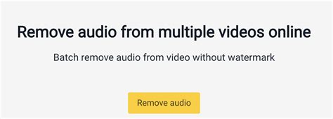 15 Tools To Remove Audio From Video Muting Made Easy
