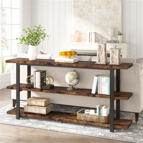 17 Stories Preetham 70 86 Console Table And Reviews Wayfair