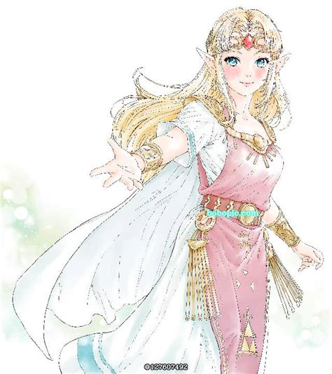 塞尔达公主 塞尔达 塞尔达传说图片 尺寸5461x6144 Bobopic