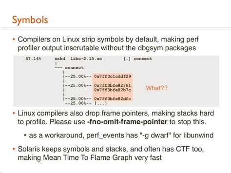 Symbols Compilers On Linux