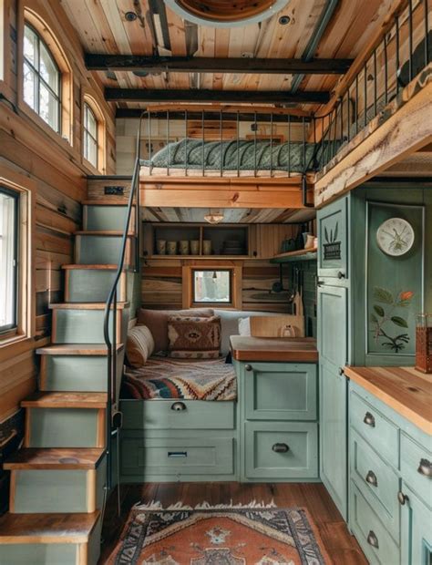 Tiny House Corner Tiny House Loft Small House Design Tiny House Interior