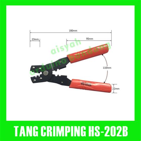 Promo Hs 202b Tang Crimping Press Skun Wire Stripper Multi Funtion