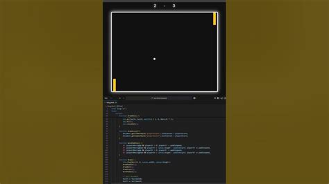 Glowing Neon Pong Game Using Html Css And Js 🏓 Youtube