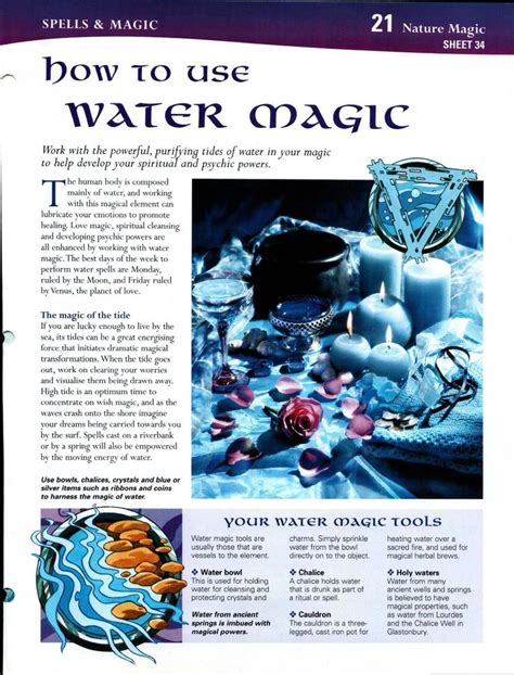 How To Use Water Magick What Is A Water Witch Water Offering Spell