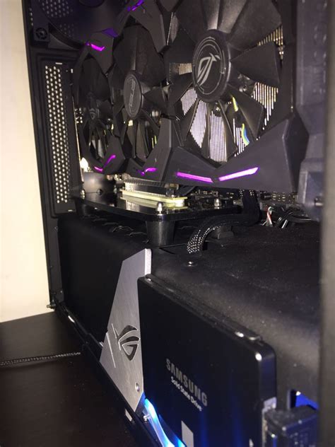Vertical Gpu Mount Computers Tech Parts Accessories Computer Parts On Carousell
