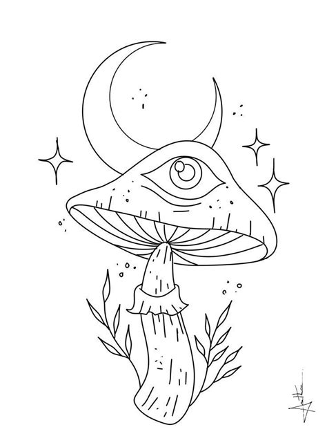 Weirdcore Coloring Pages