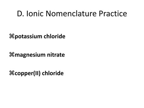 PPT Mastering Ionic Nomenclature Naming And Formulas Guidance PowerPoint Presentation ID
