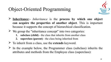 Unit1 Oopj Chapter 1 Object Oriented Programming Javapptx
