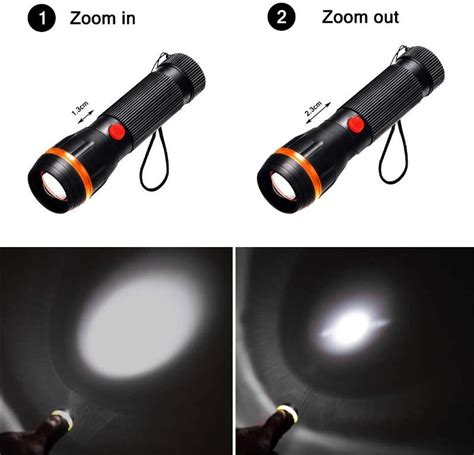 Pack Of 3 Pocket Torches Fulighture Led Standard Torches Mini
