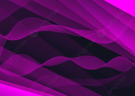 Abstract Wave Curve Gradient Rose Background Gradient Technology Superimposed Background