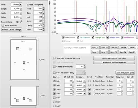 simulation overview of the double bass array configuration page 2