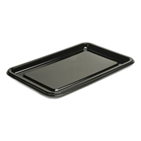 Rectangular Black Platter Base Buffet Packaging