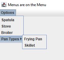 Creating The JMenu JMenuItem JCheckBoxMenuItem JTree Classes In Java Study