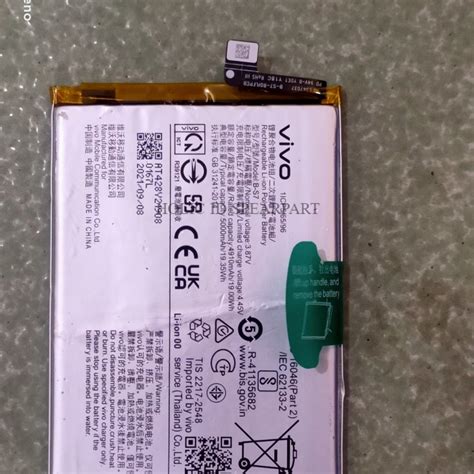 Jual Baterai Vivo Y15s Original Battery Vivo B S7 Original Copotan Shopee Indonesia