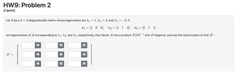 solved let a be a 3×3 diagonalizable matrix whose