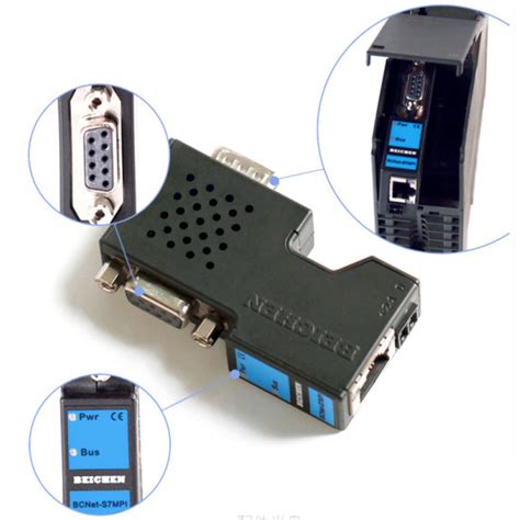 Profibus To Profinet Ethernet Gateway Mpi Pluggable Module Bcnets7 For S7 200300400 Plc