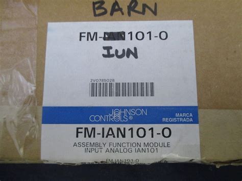 johnson controls fm iun102 0 input module process industrial surplus