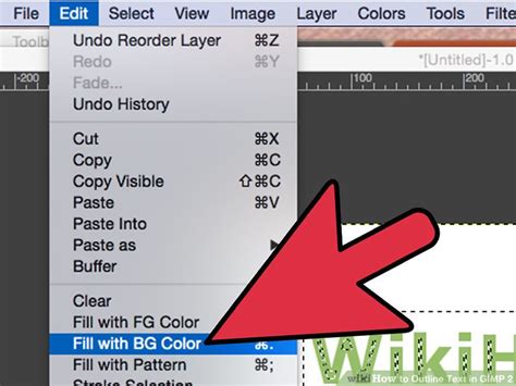 How To Outline Text In GIMP 2 With Pictures WikiHow