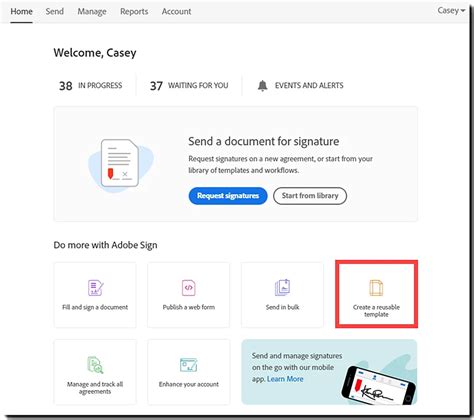 Adobe Acrobat Sign Users Get Started Guide