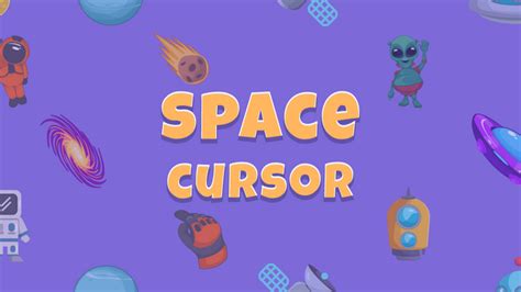 custom space cursors cursor space