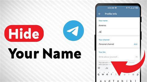 How To Hide Your Name On Telegram Updated YouTube