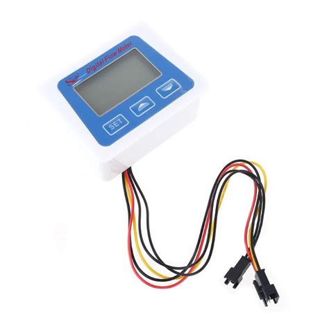 Digital Lcd Display Water Flow Sensor Meter Flowme Vicedeal