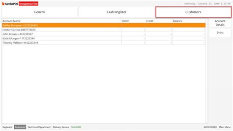 2 3 4 a how to edit accounts screen sambapos knowledgebase