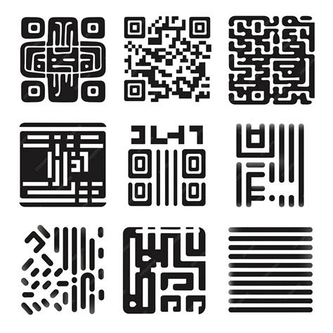 Vector Barcode And Qr Code Collection Premium Ai Generated Image