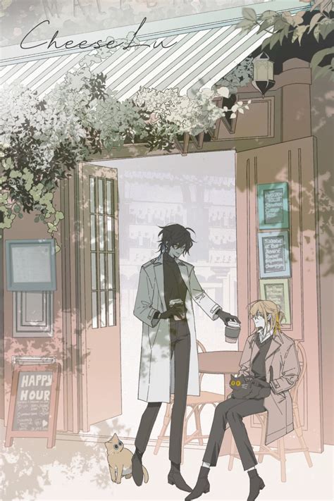 고양이와 커피 두 잔 르누 신청 가능 Crepe