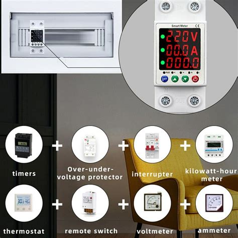 Intelligent Auto Reclosure Circuit Metering Protector With Overvoltage