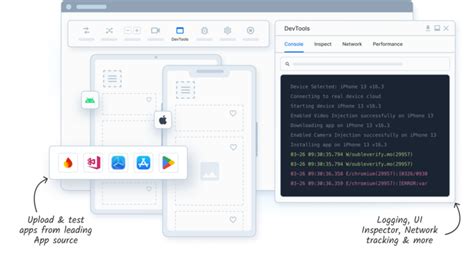 App Live Features Browserstack