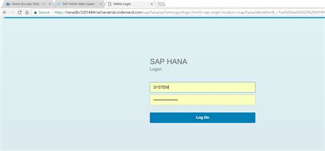 Sap Hana Web Based Development Workbench Sapcodes