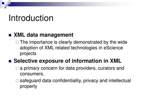 Ppt A View Based Security Framework For Xml Powerpoint Presentation