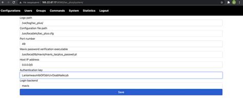 configuring tacacs server with a simple gui linux journal