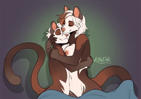 Rule 34 After Sex Anthro Areola Breast Squish Breasts Brother Lore Brother And Sister