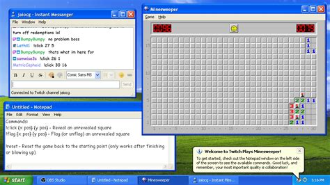 Twitch Plays Minesweeper Rminesweeper