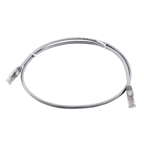 Patch Cord Cat 6 De 1m Gris Kroton