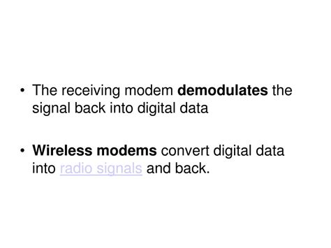 PPT MODEM PowerPoint Presentation Free Download ID