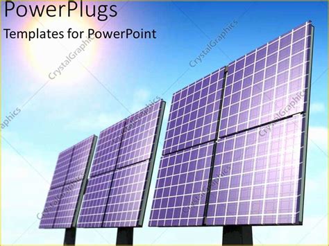 Solar Panel Website Template Free Of Powerpoint Template Three Large