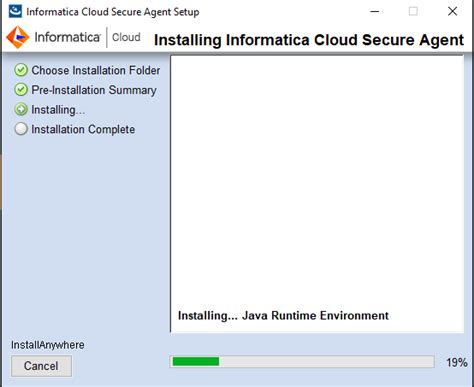 How To Install A Secure Agent On A Windows Machine