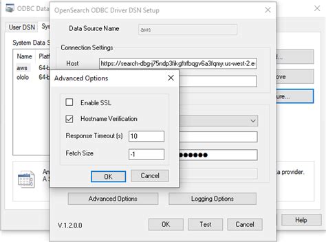 BUG ODBC Driver Ignores Use SSL Flag And Requires Https Prefix For SSL Connections