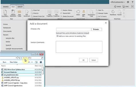 SharePoint 2013 - Upload Multiple Documents - YouTube