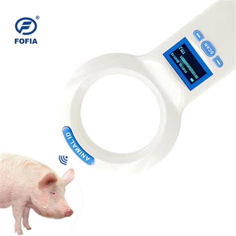 Built In System Clock Rfid Microchip Scanner With 3 Aa Power Supply
