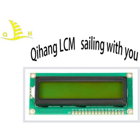 China Liquid Crystal 16x2 Character Lcd I2c Fstn Dot Matrix Character