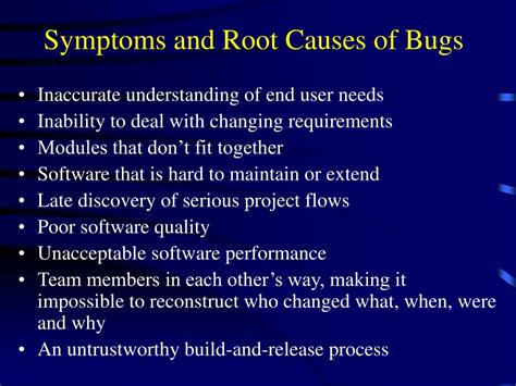 Ppt Uncovering Software Bugs Importance And Impact Powerpoint