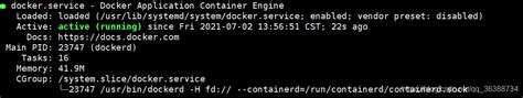 docker报错 process 16673 execstart usr bin dockerd h fd