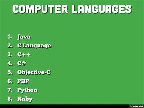 Computer Languages PDF
